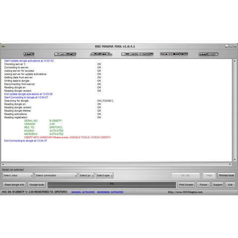 Micro-Box Activation for Magma Box - GsmServer